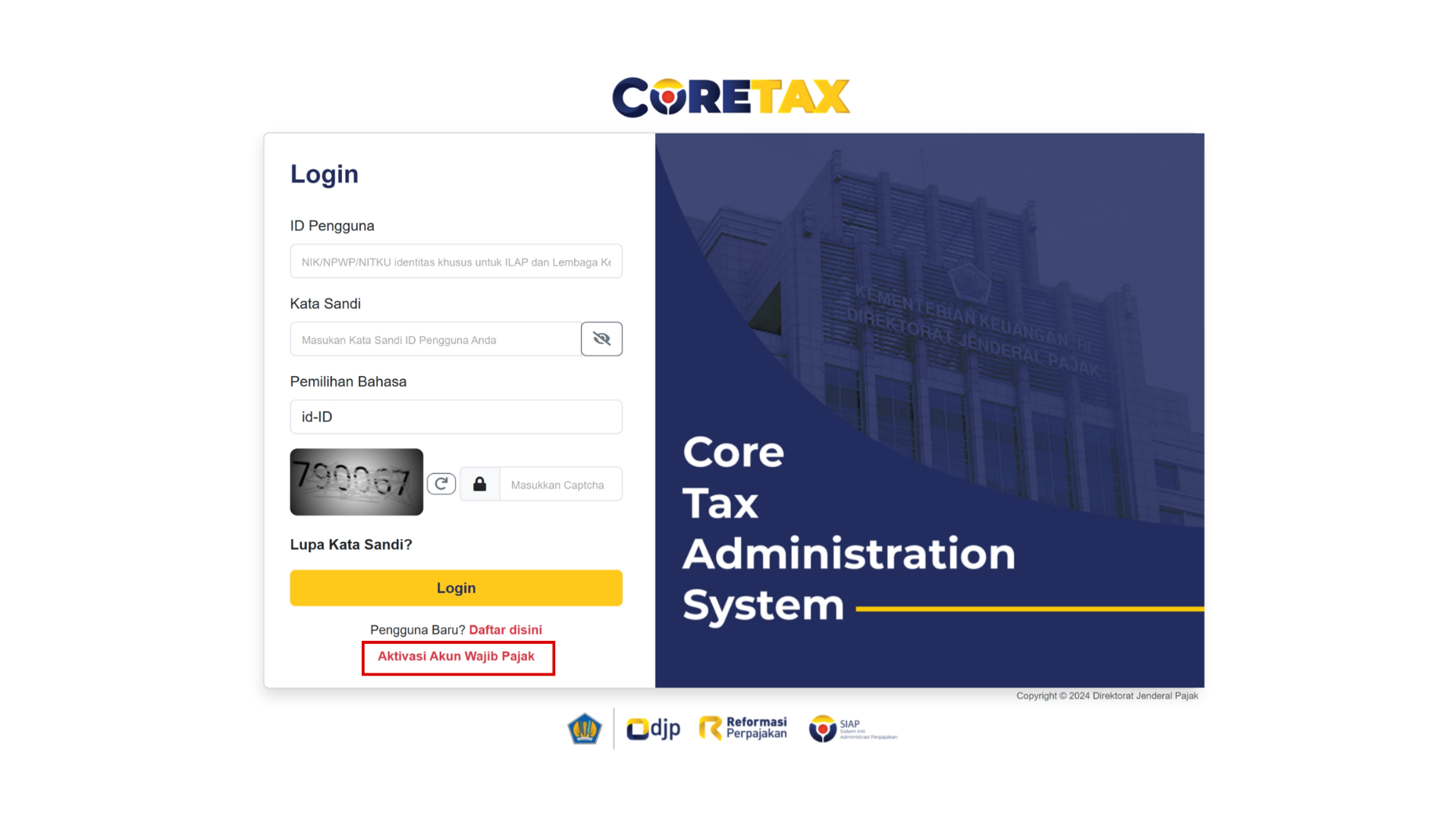 Coretaxpedia