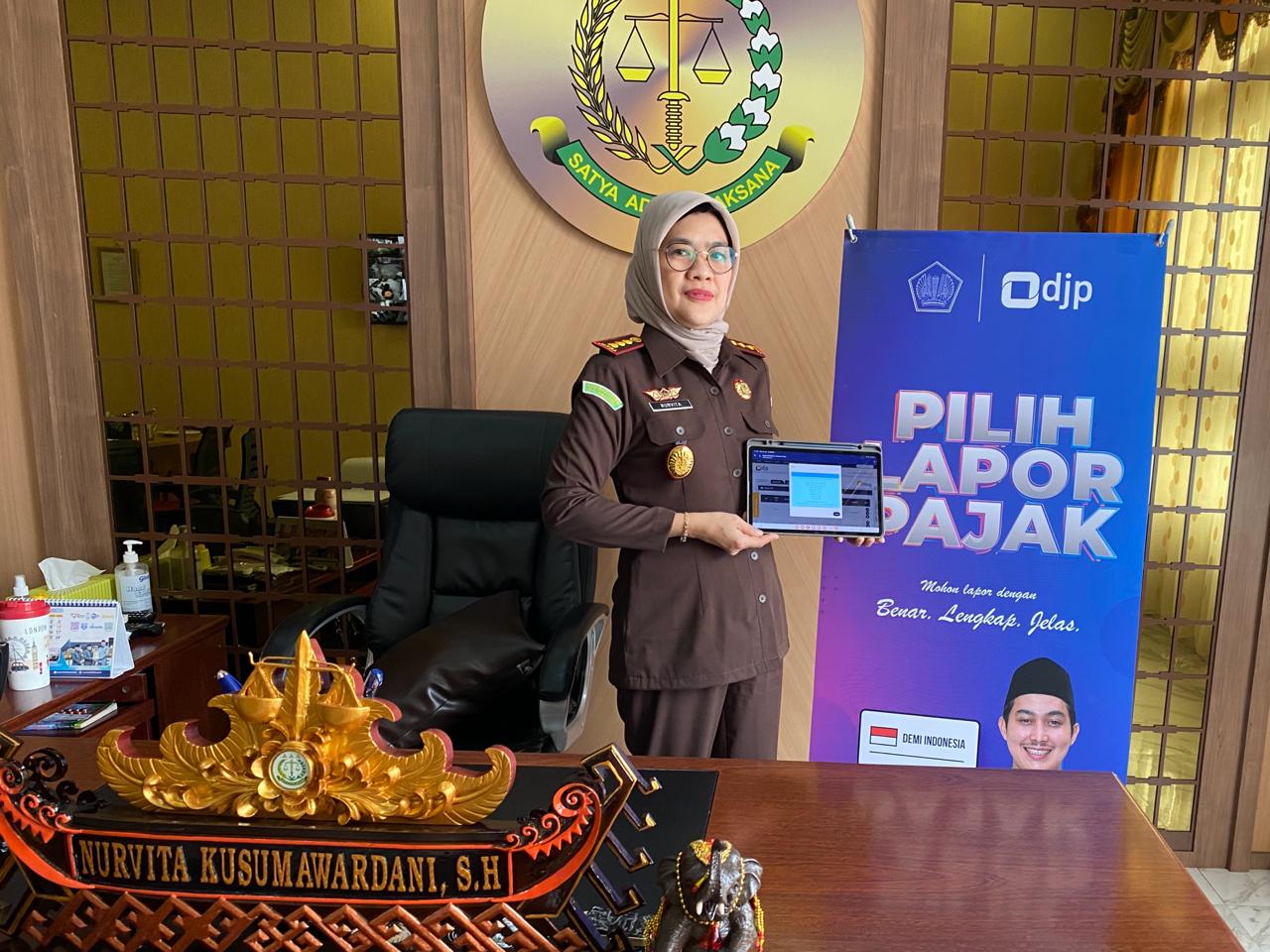 Gelar Pekan Panutan, KPP Metro Datangi Kejaksaan Negeri Metro | Direktorat Jenderal Pajak