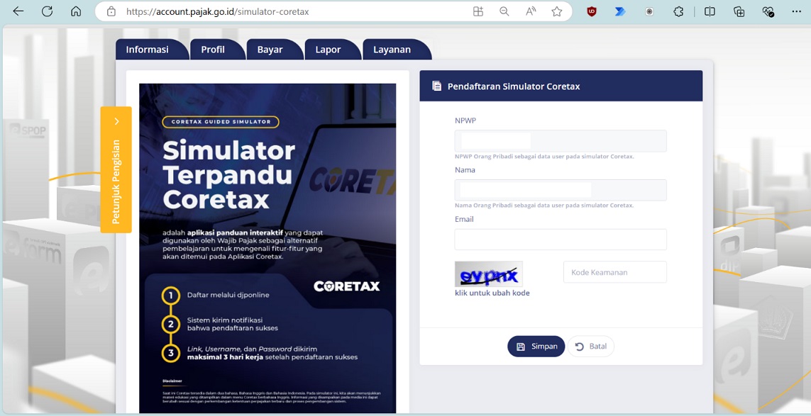 Coretax | Direktorat Jenderal Pajak