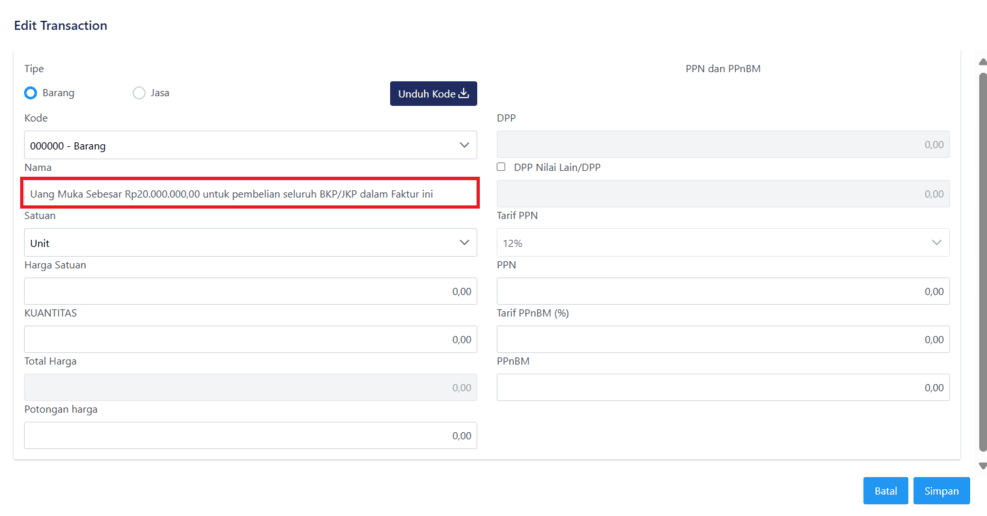 Cara Membuat Faktur Pajak Uang Muka dan Pelunasan di Coretax DJP | Direktorat Jenderal Pajak